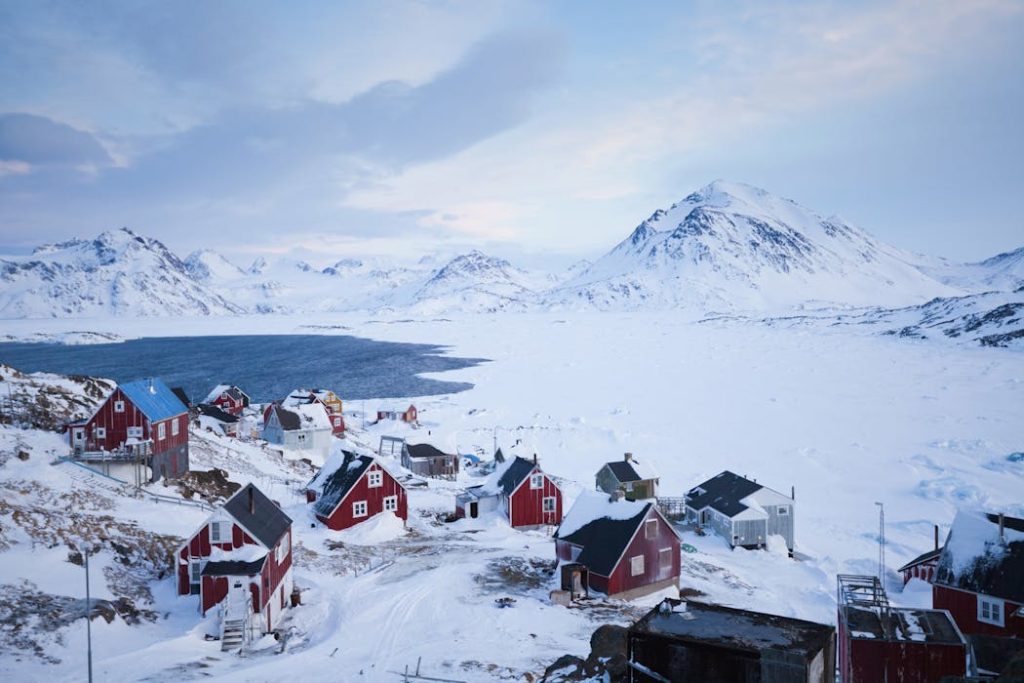Greenland’s melting ice and landslide-prone fjords make the oil and ...